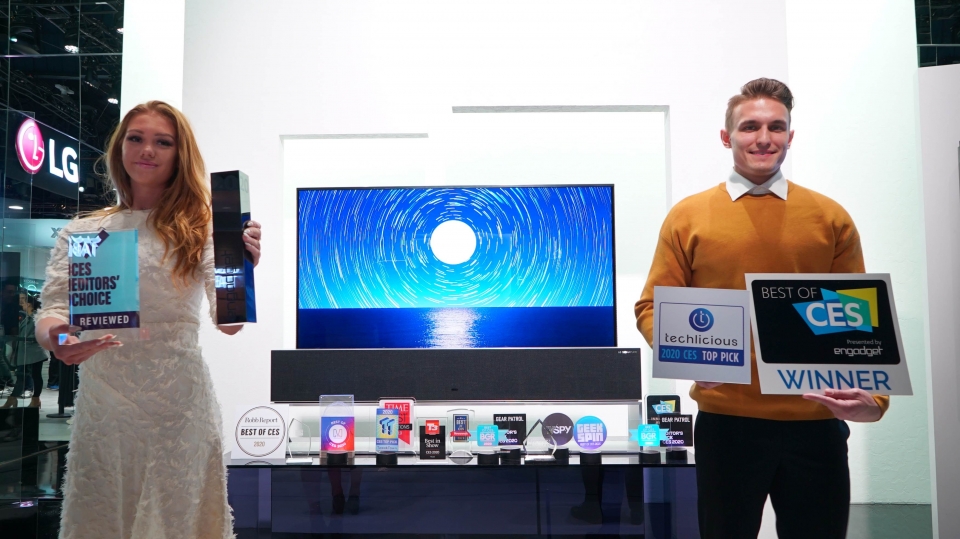 [CES 2020] LG 올레드 TV, CES서 6년 연속 최고상 수상