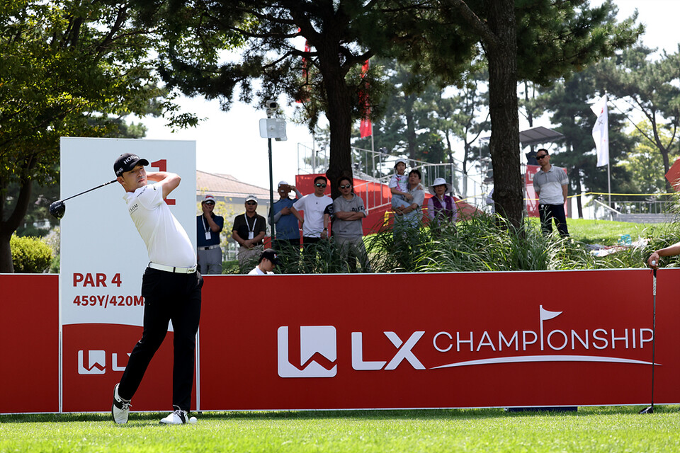 [KPGA] 김비오, LX 챔피언십 우승 '바짝'