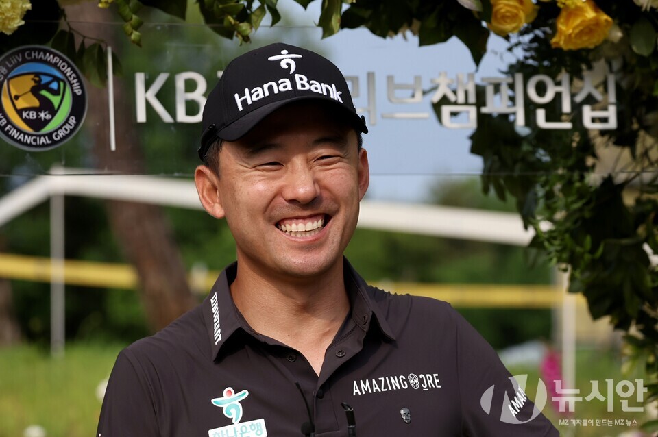 KPGA KB금융 리브 우승 앞둔 한승수..."퍼트 하나 하나에 집중해 우승하겠다"