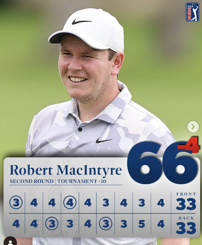 김주형-매킬로이, PGA RBC 선두와 8타 차 공동 30위