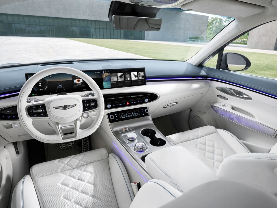 제네시스, ‘GV70 전동화 부분변경 모델’ 선봬