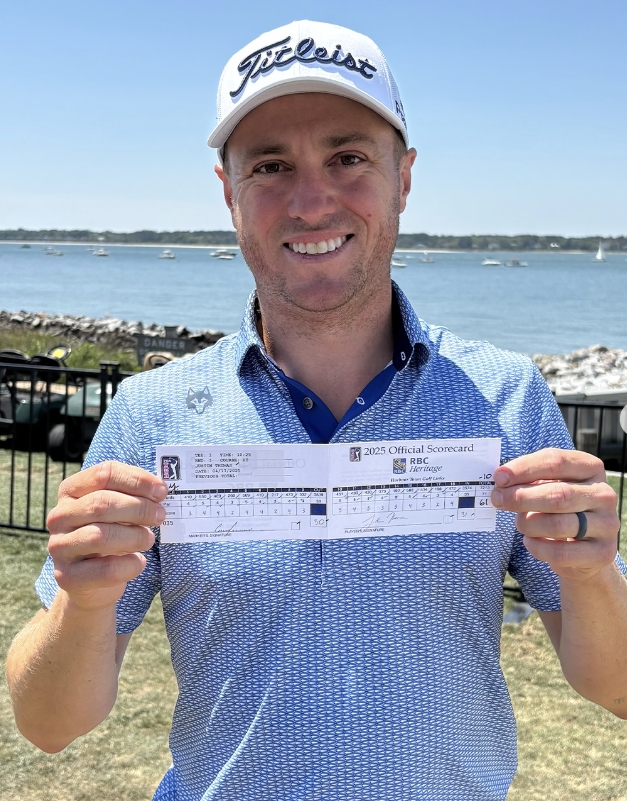 330야드 날린 토마스, PGA투어 RBC 헤리티지 첫날 10언더파 '돌풍'...김시우도 3언더파 순항