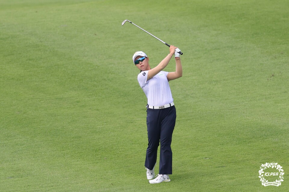 정윤지, KLPGA 메디힐-한국일보 챔피언십 9언더파 63타 코스레코드 경신